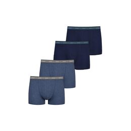 Nur Der Boxershorts 'Retro' Herren Gr&ouml;&szlig;e M blau / grau / wei&szlig;