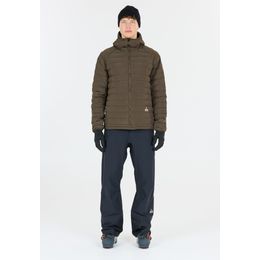 SOS Sportjacke 'Furano' Herren Gr&ouml;&szlig;e XL dunkelgr&uuml;n / wei&szlig;