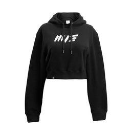 Manufaktur13 Sweatshirt 'Crop Hoodie' female Black size S