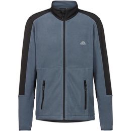 O.C.K. OCK Funktionsfleecejacke Herren Größe L blau / schwarz