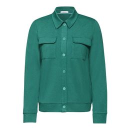 Cecil Leichte Sweatjacke Damen Größe S grün
