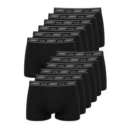Nur Die Boxershorts '3D-Flex Classic' Herren Größe M grau / schwarz