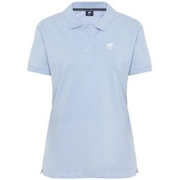 POLO SYLT Shirt ' im puristischen Design mit Logo-Stickerei ' female Blue size L
