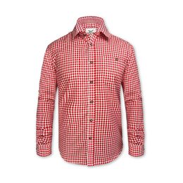 Hofglanz Traditional Button Up Shirt male Red size S