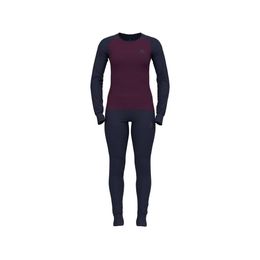Odlo Sportunterwäsche 'Active Warm Eco Special' Damen Größe XL navy / rotviolett