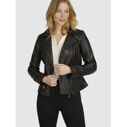 Bugatti Lederjacke BULady-135 Damen Gr&ouml;&szlig;e S/M schwarz