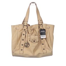 Coccinelle Handtasche gross Leder Damen Größe One Size Second Hand beige