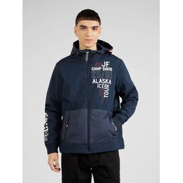 CAMP DAVID Jacke 'Alaska Ice Tour' Herren Gr&ouml;&szlig;e L navy / rot / wei&szlig;