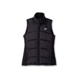 Brooks Shield Hybrid Vest 3.0 Bekleidung Damen schwarz XL