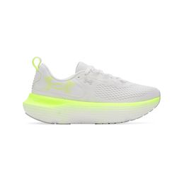 Under Armour Laufschuh 'Infinite Elite 2' Damen Gr&ouml;&szlig;e 39 silbergrau / neongr&uuml;n / wei&szlig;