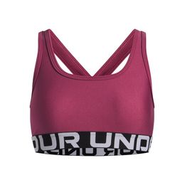 Under Armour Sport-BH Damen Gr&ouml;&szlig;e XS hellgrau / fuchsia / schwarz