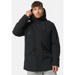 INDICODE JEANS Parka ' Benicio ' Herren Gr&ouml;&szlig;e XL schwarz