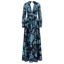 Kraimod Abendkleid Damen Größe 48 navy Winterkleid