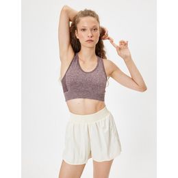 KOTON Sports Bra female Red size XXL