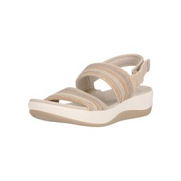 Clarks Sandalen 'Arla' Damen Gr&ouml;&szlig;e 41.5 beige