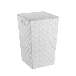 Wenko Laundry Basket 'Adria' male White size B: 33cm x H: 53cm x T: 33cm
