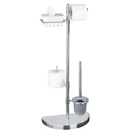 Wenko Toilet Accessories male Silver size B: 34cm x H: 84,5cm x T: 18cm