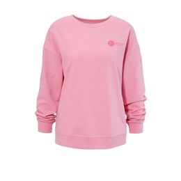Aniston CASUAL Sweatshirt Damen Gr&ouml;&szlig;e 4XL rosa