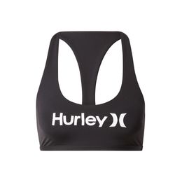 Hurley Sportbikinitop Damen Gr&ouml;&szlig;e 80 schwarz / wei&szlig;