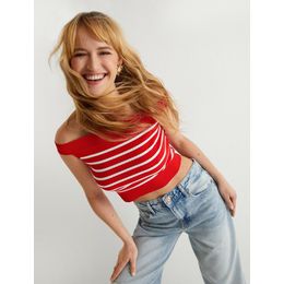 KOTON Knitted Top female Red size XS