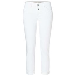Timezone Jeans 'Nali' Damen Gr&ouml;&szlig;e 25 silber / wei&szlig;