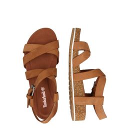 Timberland Sandale 'Malibu Waves' Damen Gr&ouml;&szlig;e 38 cognac