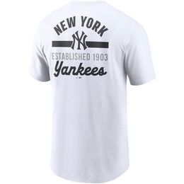 Nike Funktionsshirt 'New York Yankees' Herren Gr&ouml;&szlig;e L dunkelgrau / schwarz / wei&szlig;