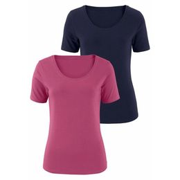 Vivance Shirt female Blue, Pink size 32/34