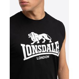 Lonsdale Top Herren Gr&ouml;&szlig;e 5XL schwarz / wei&szlig;