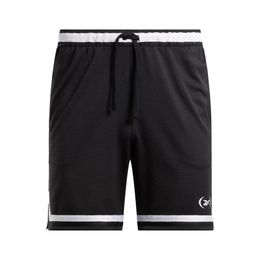Reebok Sporthose ' Hoopwear' Herren Gr&ouml;&szlig;e L schwarz / wei&szlig;