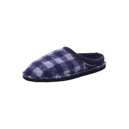 Haflinger Hausschuh Herren Gr&ouml;&szlig;e 44 navy / hellblau