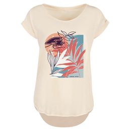 F 2 F2 Shirt 'F2 Beach Vibes Sommer Style' female Beige size XS