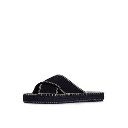 Sacha London SACHA Pantolette Damen Gr&ouml;&szlig;e 41 schwarz / wei&szlig;