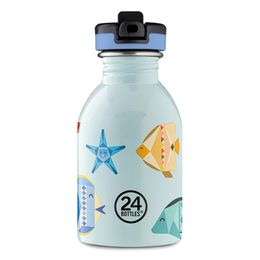 24Bottles Trinkflasche Jungen Größe one size blau / türkis / azur / braun / hellbraun