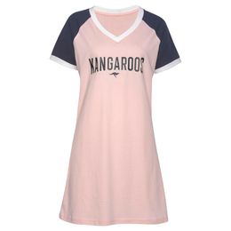 Kangaroos Nachthemd Damen Gr&ouml;&szlig;e XS/S navy / pink / wei&szlig;