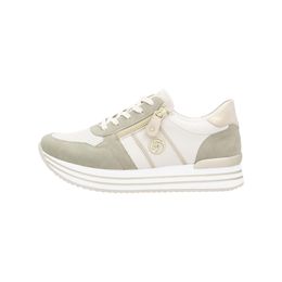 Remonte Sneaker Damen Gr&ouml;&szlig;e 37 beige / khaki / wei&szlig;