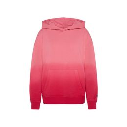 Harlem Soul CAN-NES Hoodie Dip Dyed Damen Gr&ouml;&szlig;e L rot