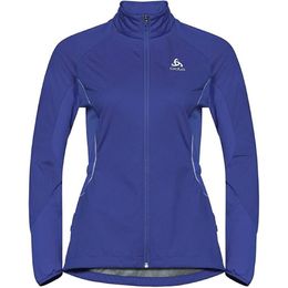 Odlo Funktionsjacke 'Zeroeight' Damen Gr&ouml;&szlig;e XL dunkelblau / wei&szlig;
