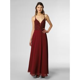LUXUAR Fashion Abendkleid ' ' Damen Gr&ouml;&szlig;e 40 bordeaux Winterkleid