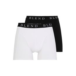 Blend Boxershorts 'Ned' Herren Gr&ouml;&szlig;e S schwarz / wei&szlig;
