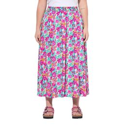 Angel of Style Rock Damen Gr&ouml;&szlig;e 50 blau / flieder / magenta