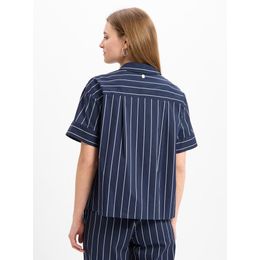 JOOP! Bluse 'Beatrice' Damen Gr&ouml;&szlig;e S/M marine / wei&szlig;