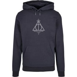Absolute Cult Sweatshirt 'Harry Potter - Death Hallows' male Blue size 4XL