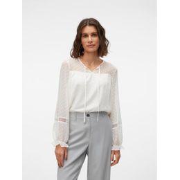 Véro Moda VERO MODA Bluse 'VMLEAH' Damen Größe M weiß