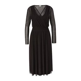 s.Oliver BLACK LABEL Kleid Damen Gr&ouml;&szlig;e 44 braun / schwarz Winterkleid