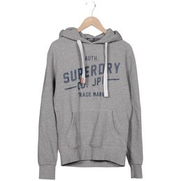 Superdry Kapuzenpullover Herren Größe S Second Hand grau