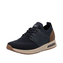 Rieker Schnürschuh Herren Größe 45 nachtblau / braun