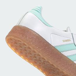 adidas originals Sneaker 'Samba' Jungen Gr&ouml;&szlig;e 36.5/37 t&uuml;rkis / stone / wei&szlig;