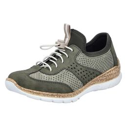 Rieker Slip On Damen Größe 42 tanne / pastellgrün