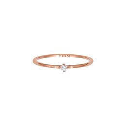 Elli Premium Ring Damen Gr&ouml;&szlig;e 58 rosegold / silber